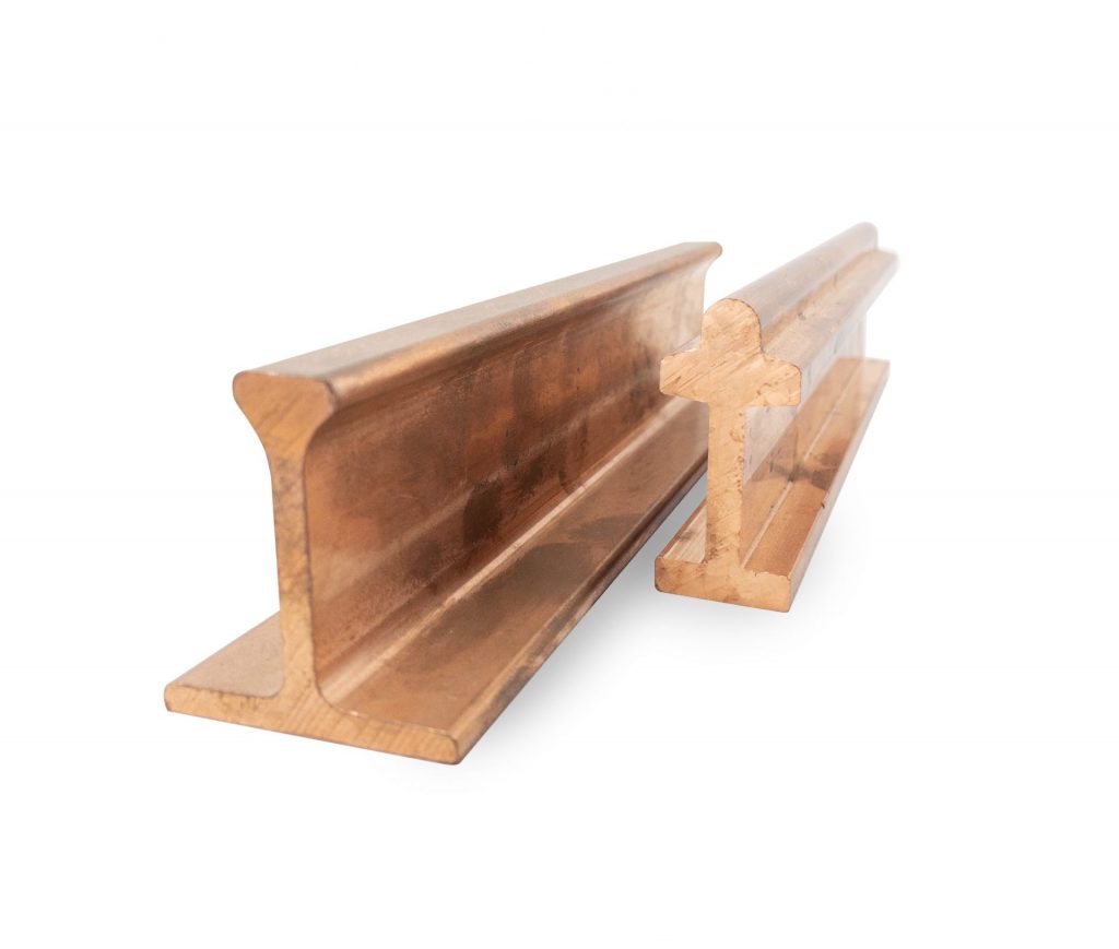 Copper Railing - Elektrokontakt - Copper Railing for industry